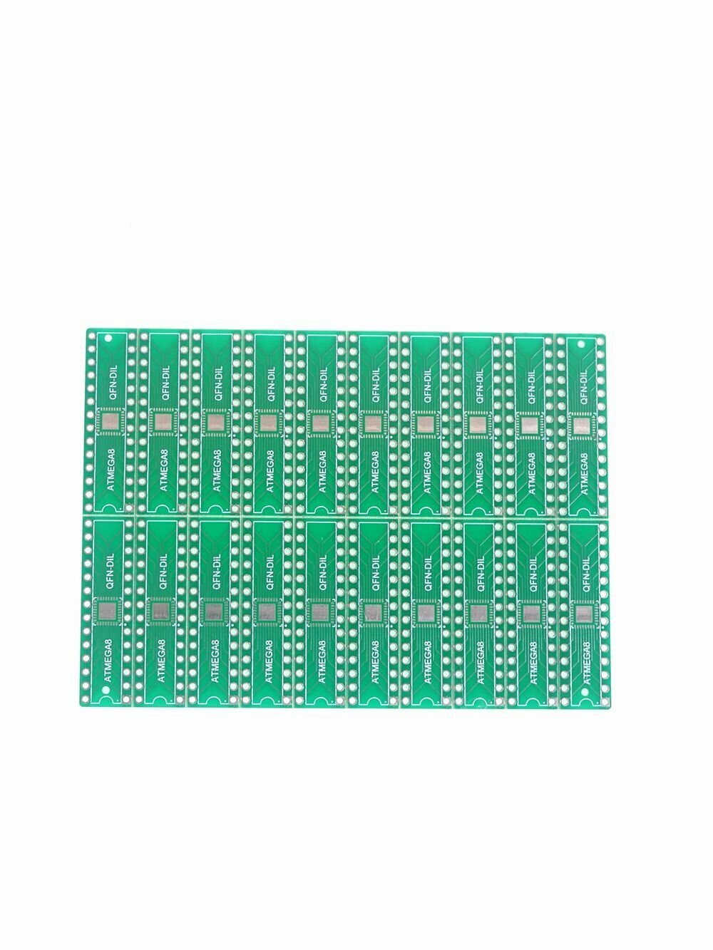 20 шт. Макетная плата-переходник для ATmega8_QFN_DIL