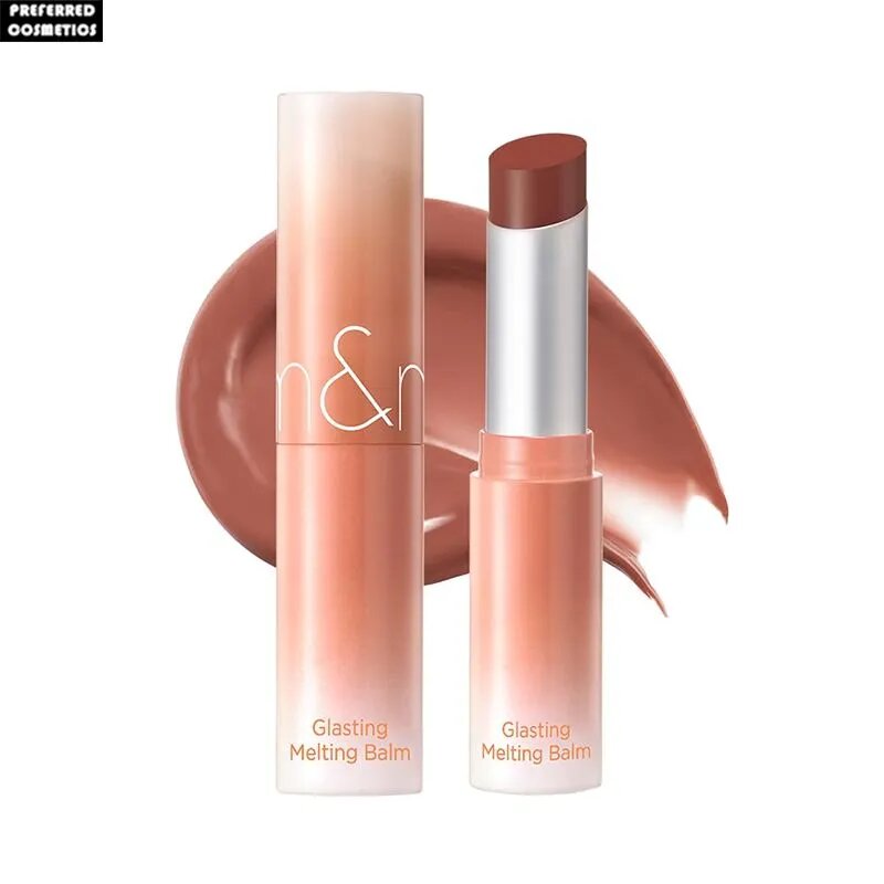 Тающий бальзам для губ rom&nd lasting, 3,5 г, Глянцевый, Увлажнение, Полупрозрачный, С высокой пигментацией, Твердая губная помада