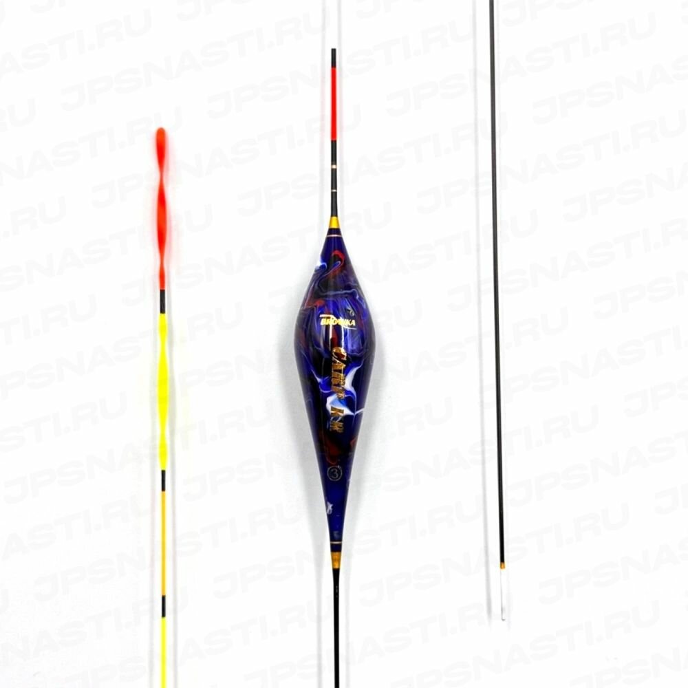 Поплавок Browka (карп) из наноматериалов Carp KR, 3.17 г, 51 см, диаметр ножки 1 мм