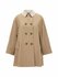 Пальто Elena Miro Double-breasted contrasting-collar coat, размер 42, разноцветн...