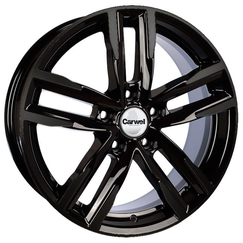Диск колесный Carwel Лемно 213 7,0x17 5x114,3 Dia67.1 ET45 цвет BK