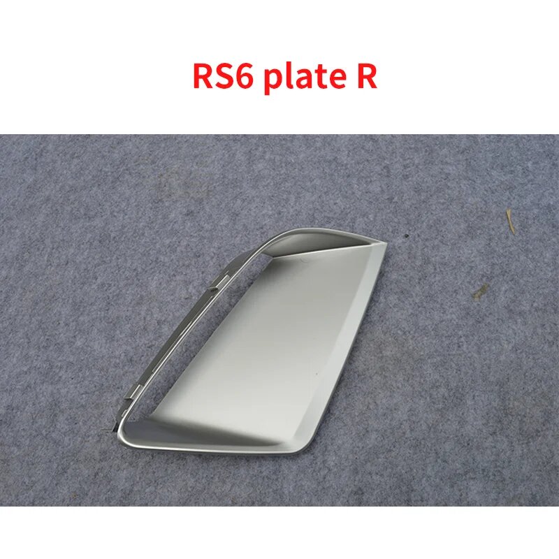 RS6 plate R решетка радиатора для бампера