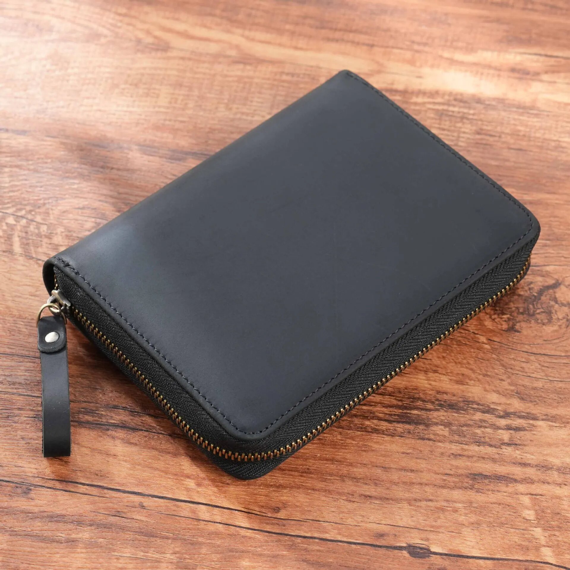 Fromthenon чехлы для блокнотов A6 из кожи Черный, Black