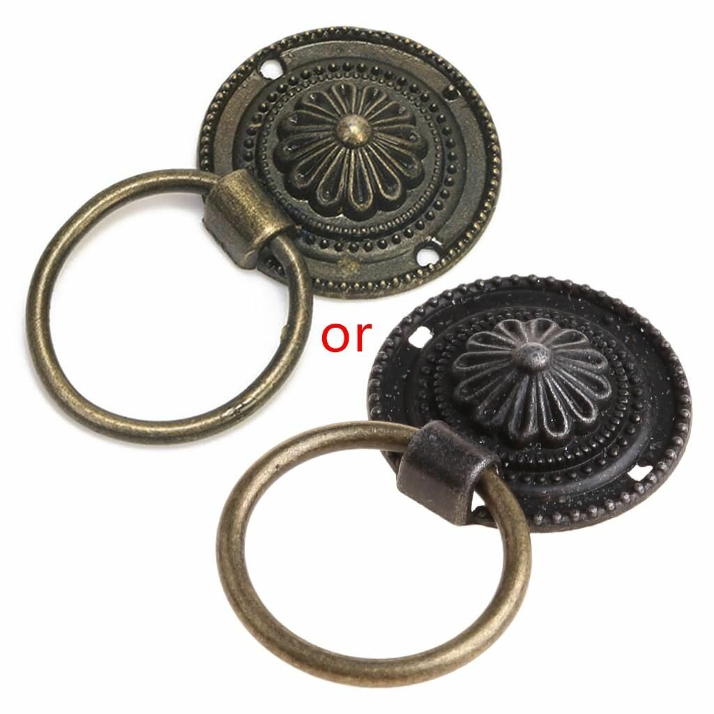 Винтажные кольцевые ручки, 17