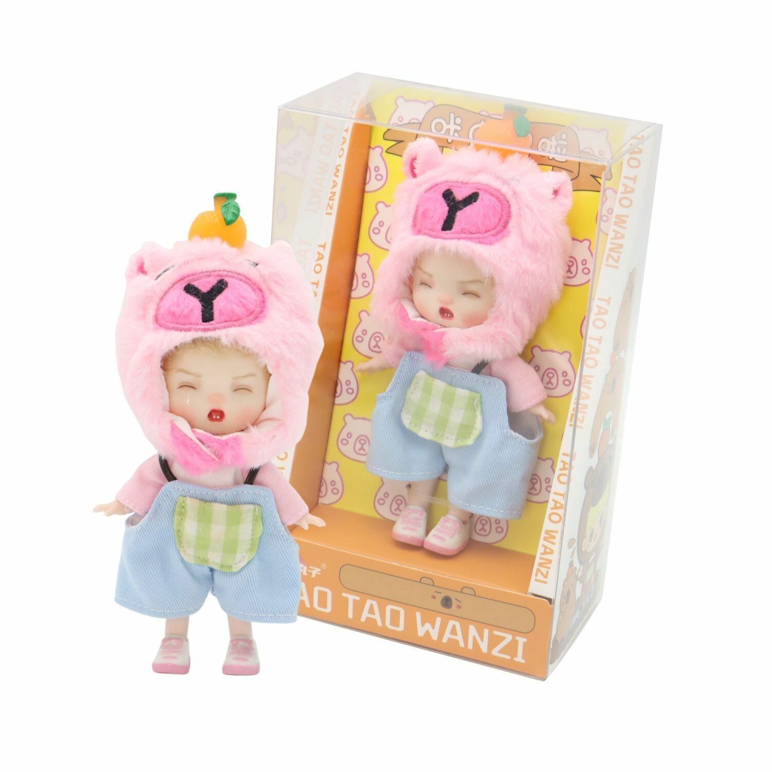 TaoTaoMaoZi 14cm Многосуставная ретро-кукла для ролевых игр в образе милой школьницы-проказницы, подарок