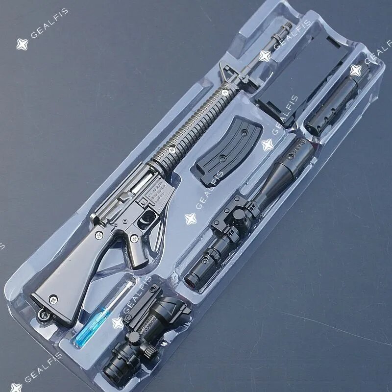 Мини M16 модели оружия Battlefield PUBL серия. 30см, металлическая, коллекционная модель