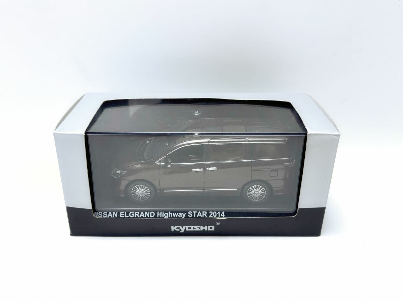 Kyosho 1/43 Nissan ELGRAND Highway STAR Модель автомобиля из литого под давлением металла