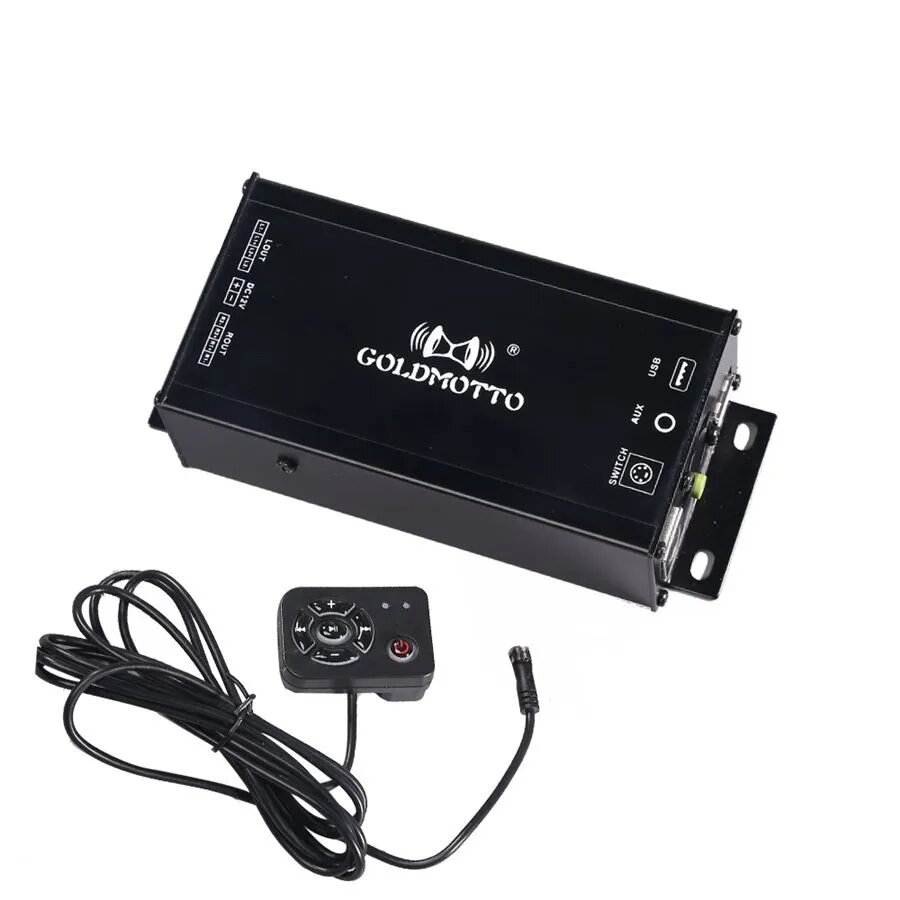 Мотоцикл Аудио Динамик Усилитель Усилитель MP3 FM-Радио Плеер Bluetooth USB AUX