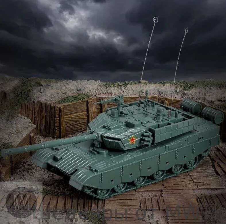 Сборная модель основной танк Тип 99А, масштаб 1:72, коллекционная модель