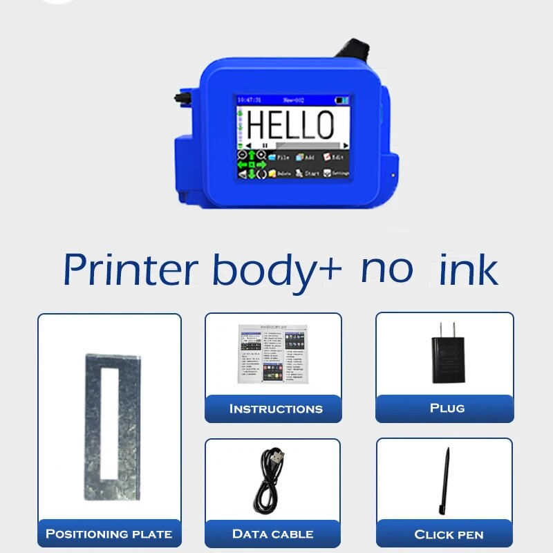 MBrush HK-615 Мини струйный принтер printer without ink
