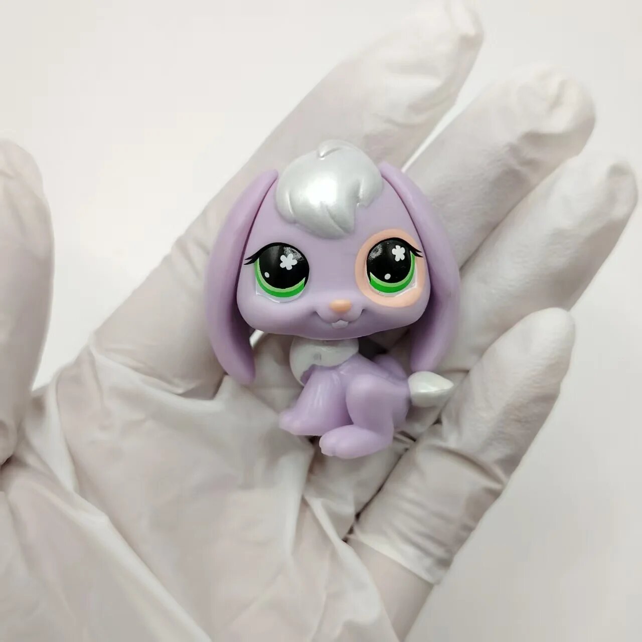 Фигурка LPS Pets, сиреневый щенок, doll X