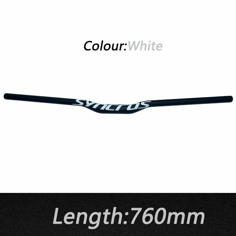 Fraser SL Syncros-Руль велосипеда MTB из углеродного волокна, плоский, подъемный руль, BMX