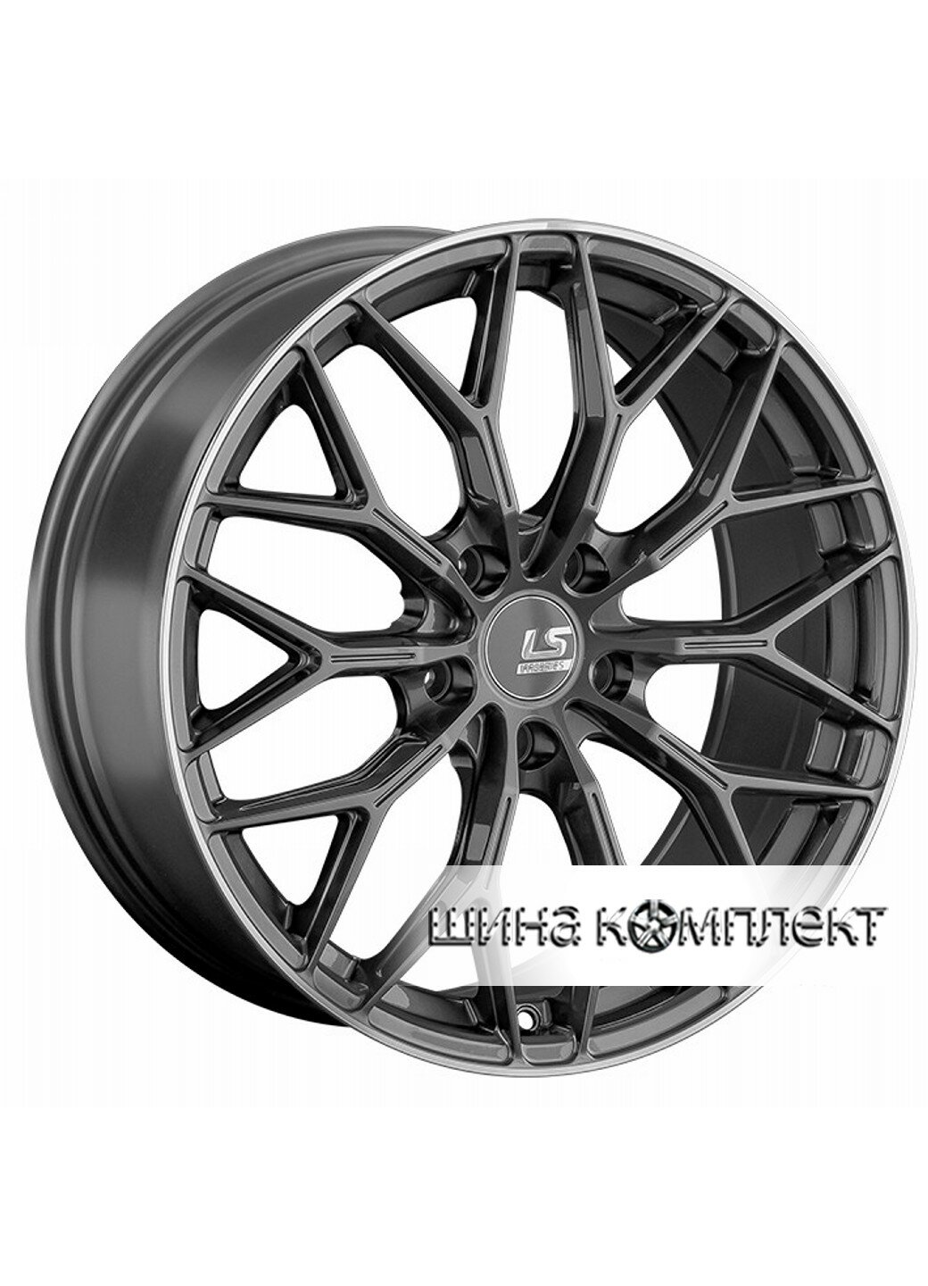 Колесный диск LS FlowForming RC69 8,5x19 5x130 ET45 71,6 GML литой для автомобиля