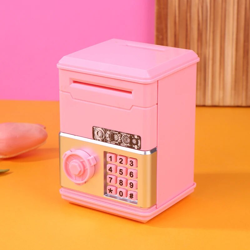 Детская копилка-банкомат MYPANDA, Pink
