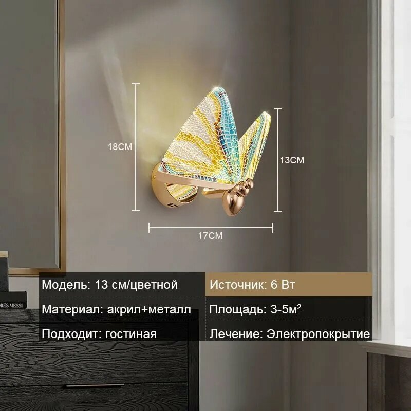 SAMLIST Настенный светильник, LED, 6 Вт