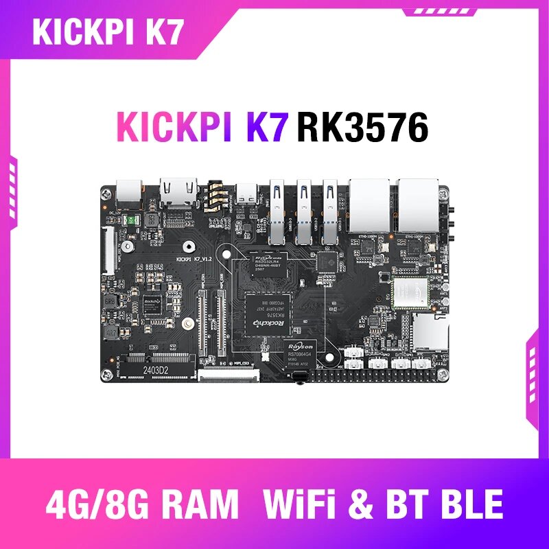 KICKPI K7 SBC 4G/8G RAM Bundle 2 — фото 1
