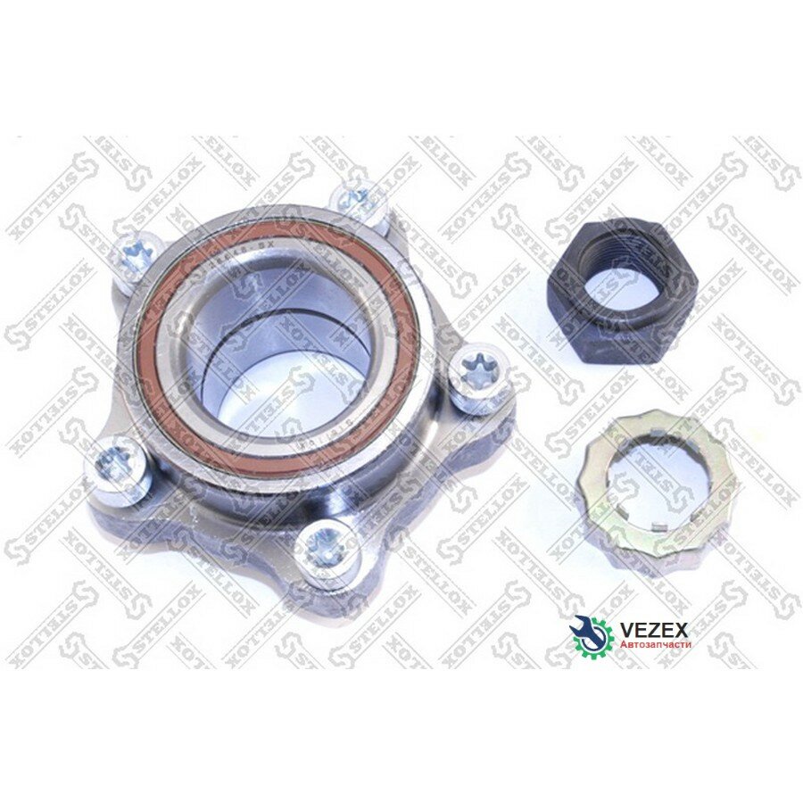 STELLOX 4328648SX ступица! в сборе с подш, передняя (VKBA6525=1377907)\ Ford Transit/Tourneo 06>