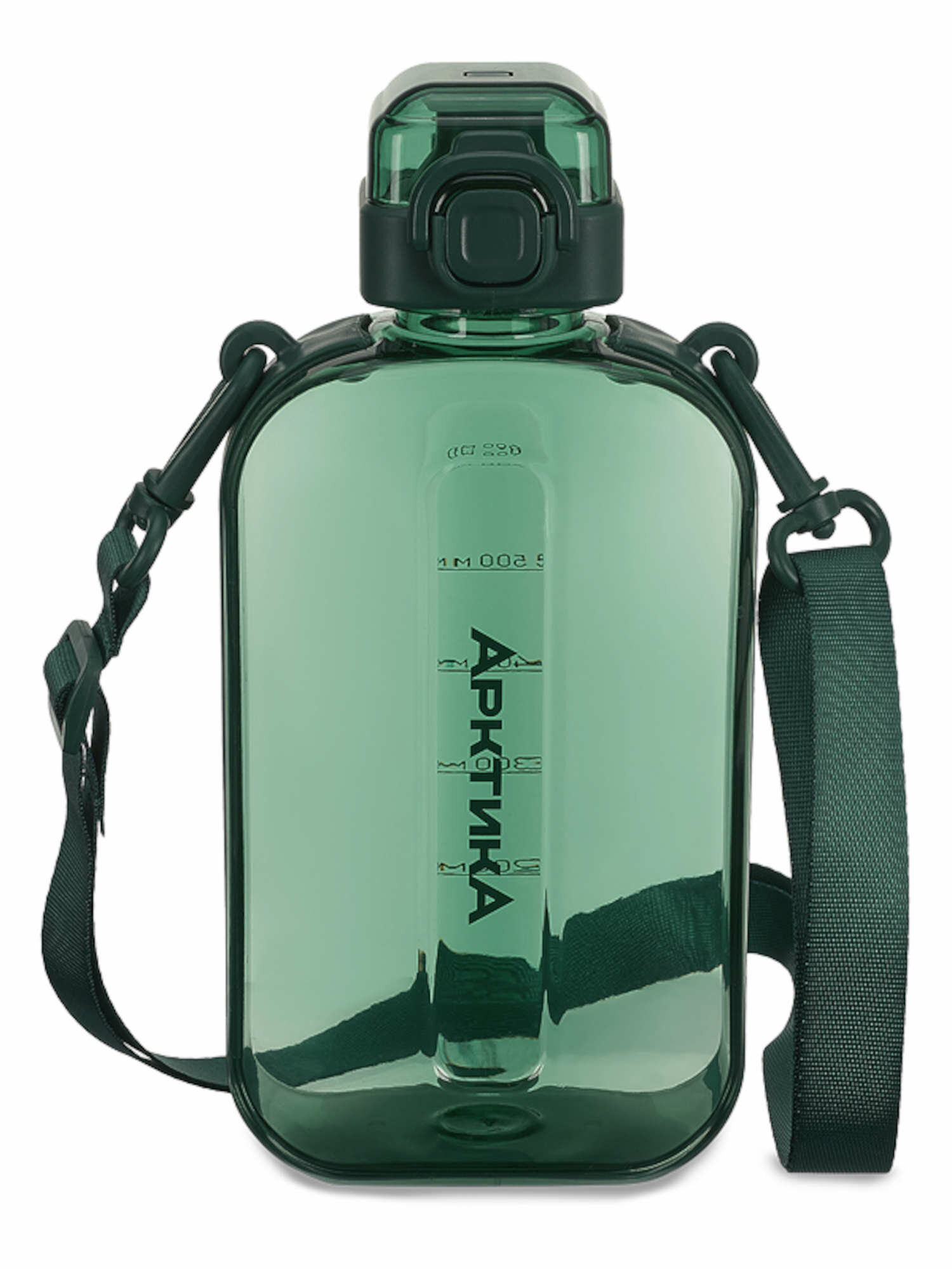 Бутылка Арктика с регулируемым ремешком 750 мл Хвоя