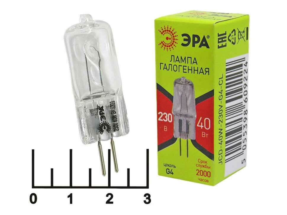 Лампа КГМ 220V 40W G4 Эра