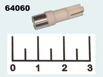 Лампа светодиодная 12V T5 0.5W белая