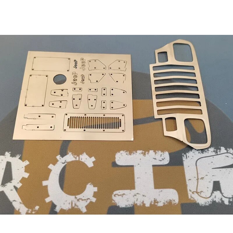 Петля для травления RC 1/10, без отверстий