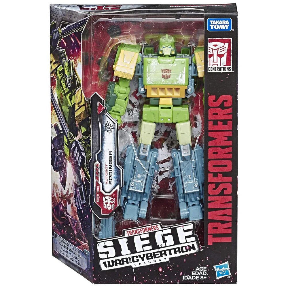 Hasbro Transformers War for Cybertron Siege Springer Фигурка 18 см