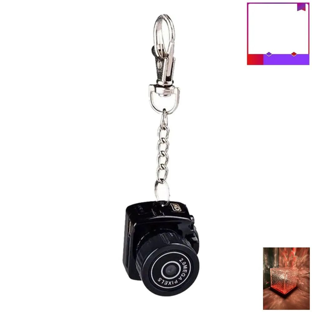 Мини-Камера Портативный Аудио- И Видеорегист, черная, для скрытой записи