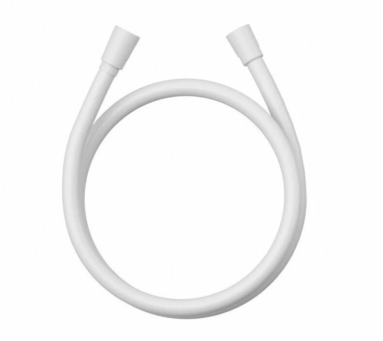 Душевой шланг Kludi Suparaflex 6107253-00 160 см, с антискручиванием, пластиковый, белый, матовый, шланг для душа