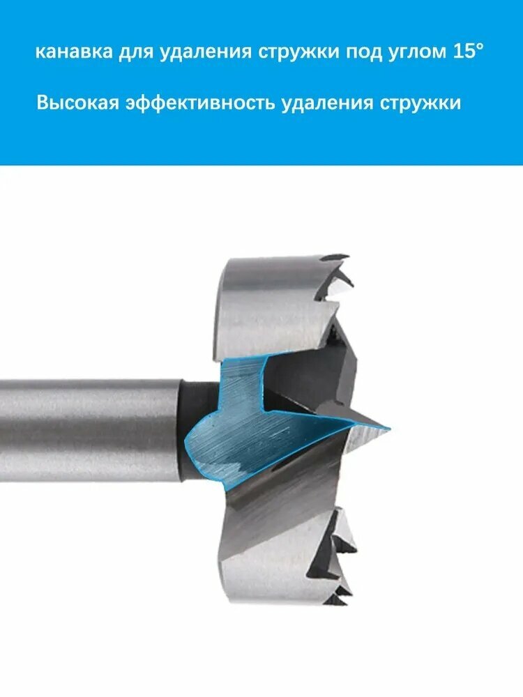 Сверло Форстнера 90мм — фото 1