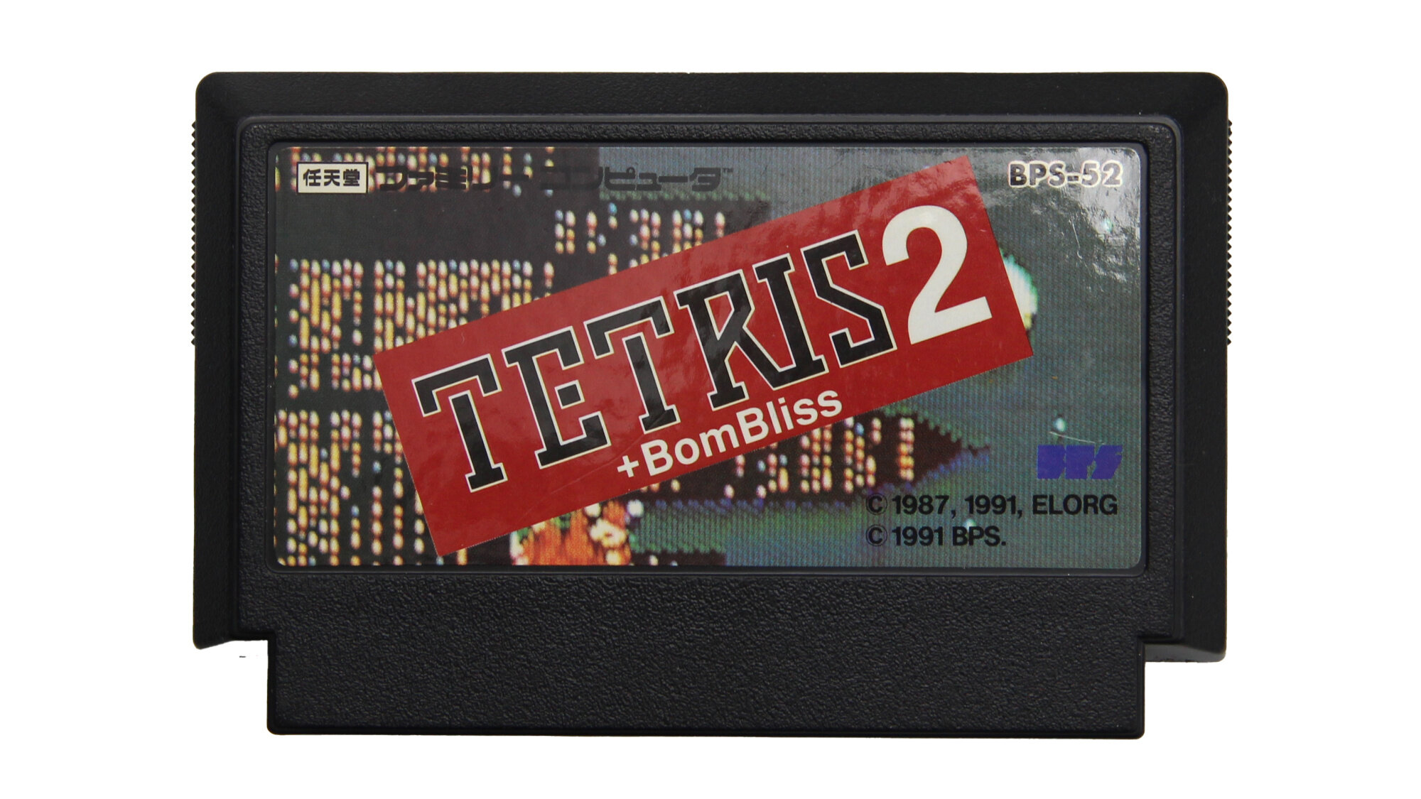 Tetris 2 + Bombliss (Nintendo Famicom, без коробки, NTSC-J)