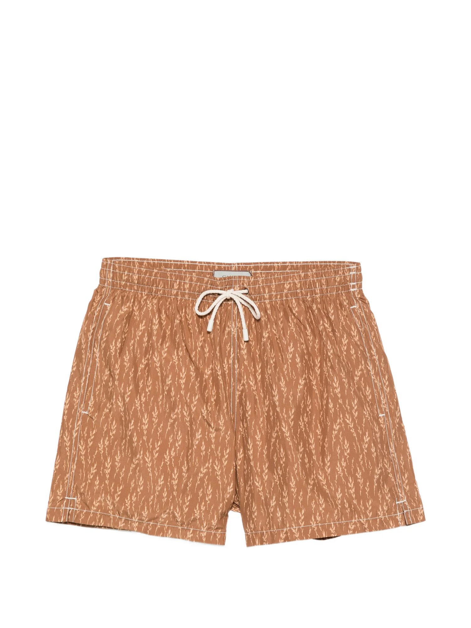 Шорты для плавания Leaf-print swim shorts