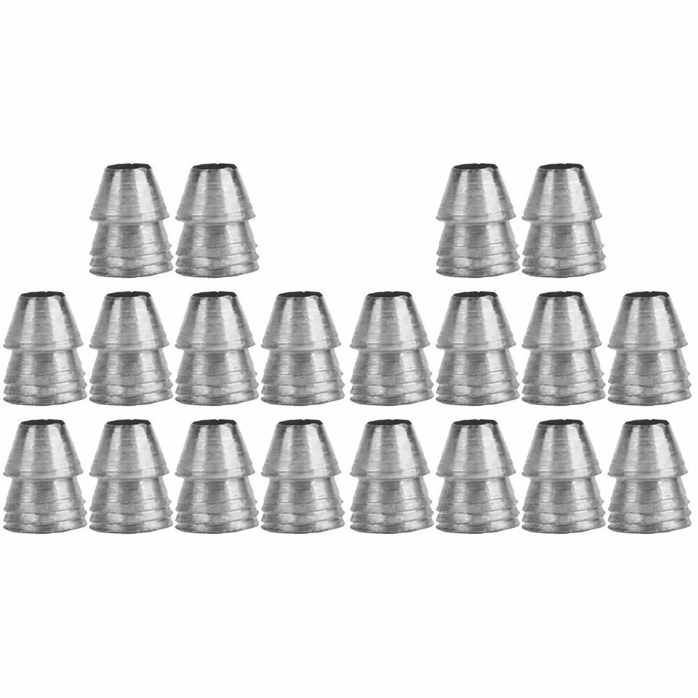 Серебристые железные клинья для крепления топора, набор из 20 штук, для дома