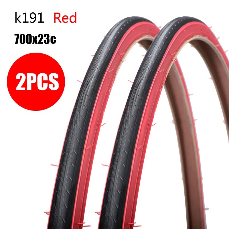 KENDA K191 ретро велосипедные шины 700x23C красные желтые