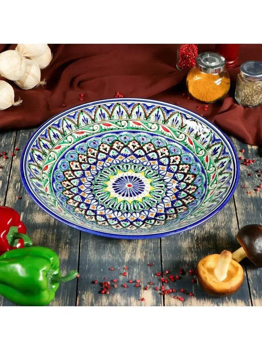 Блюдо сервировочное для подачи Ляган 33 см