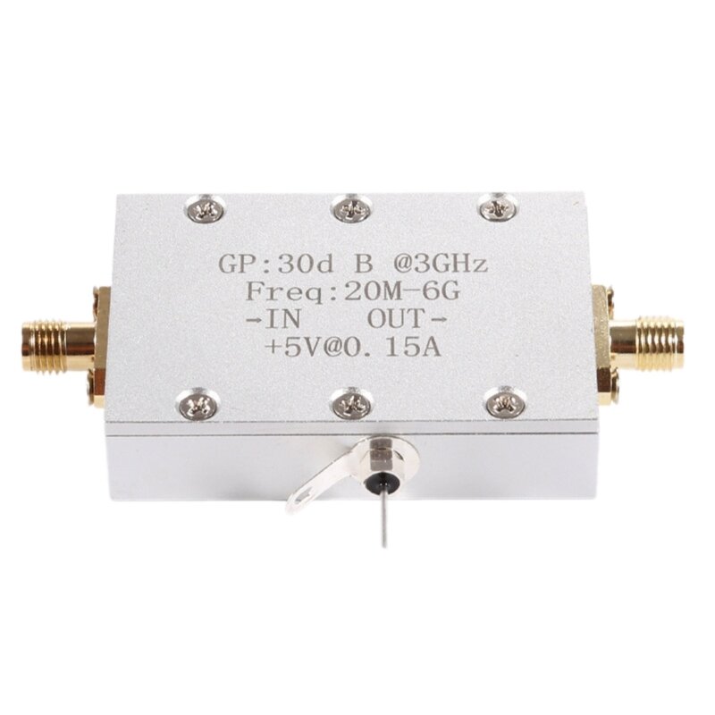 Радиочастотный Широкополосный Усилитель 20 МГц-6 ГГц, 30 дБ, Высокочастотные Малошумящие Усилители Для Модуля Дронов FPVRacing
