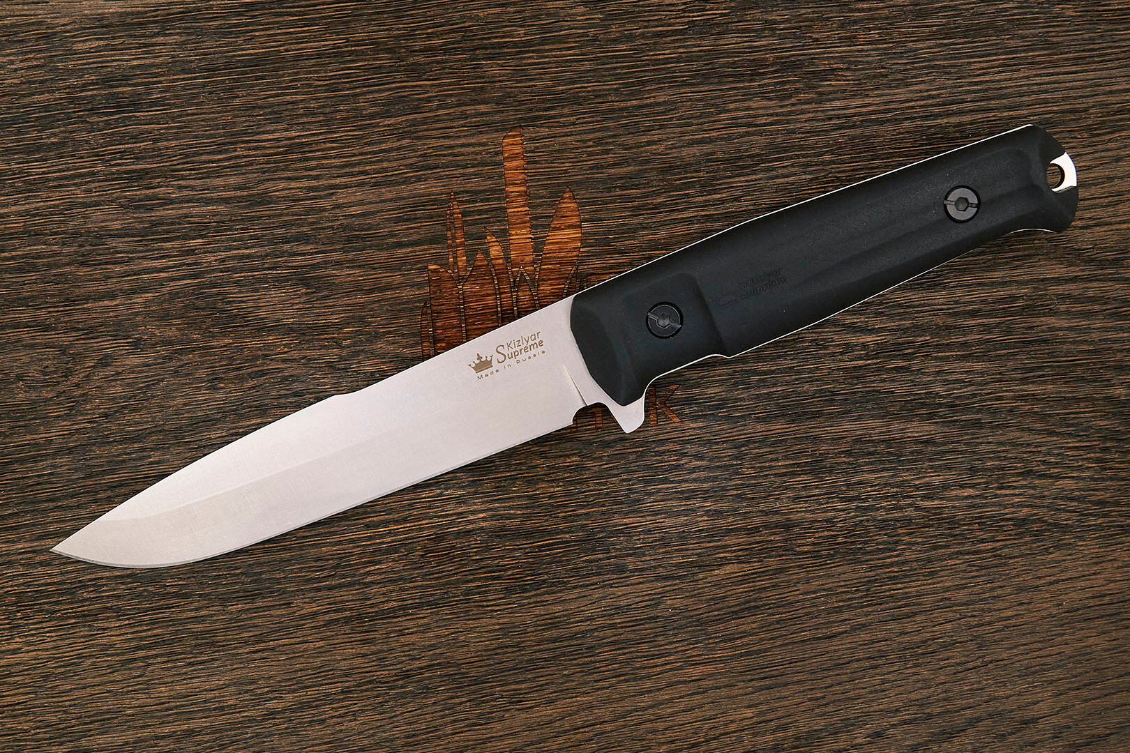 Нож тактический Kizlyar Supreme Delta, клинок 150мм, сталь 420HC, рукоять кратон