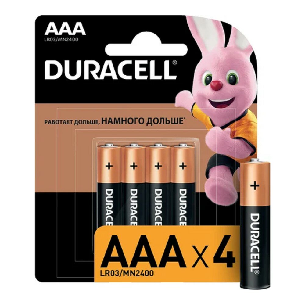 Батарейки Duracell B0026813 1.5В 4 шт.