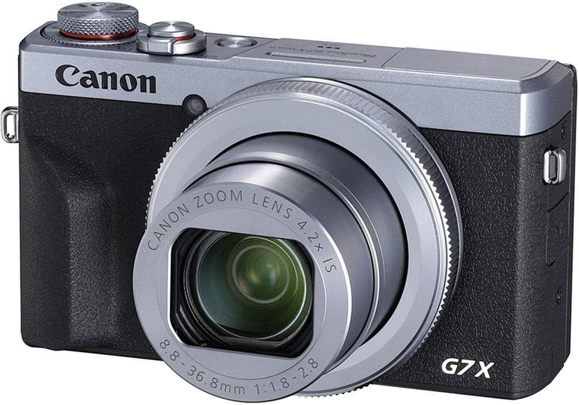 Фотоаппарат Canon PowerShot G7X Mark III, 20 Мп, оптический зум 4.2x, серебристый