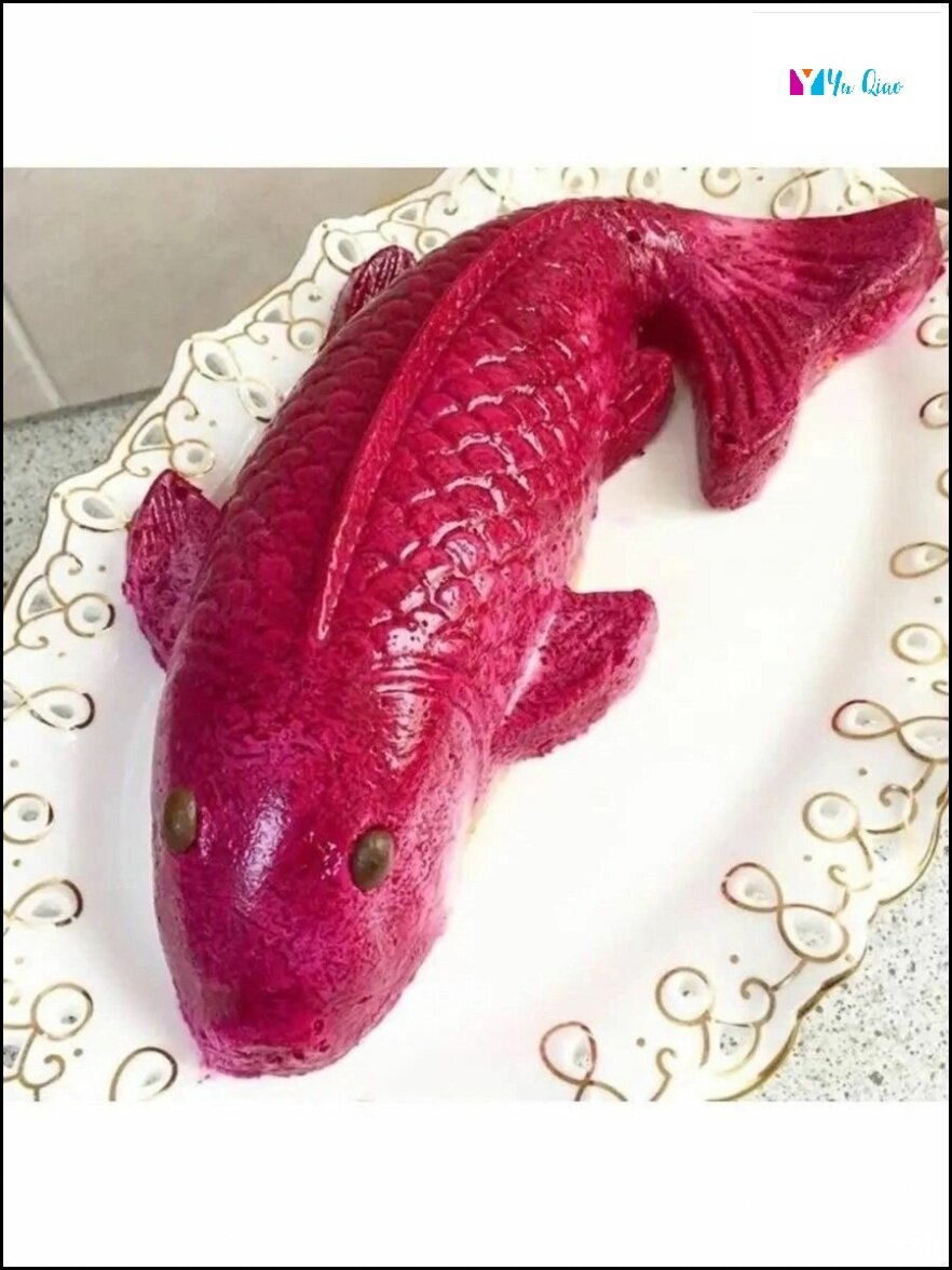 Форма для салата селедка под шубой, Форма для салата в виде рыбы