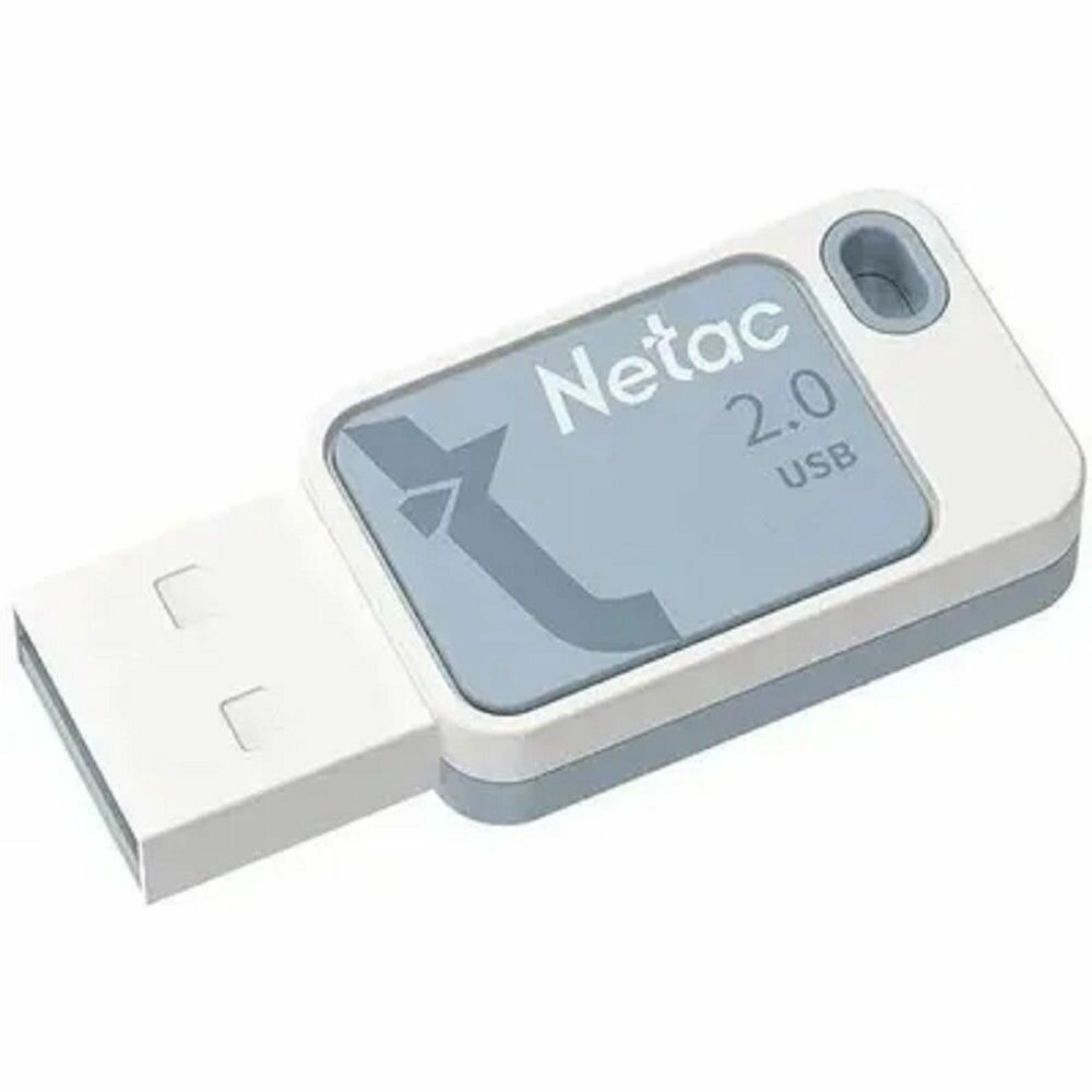 Netac Носитель информации USB Drive 64GB UA31 , USB2.0, голубая