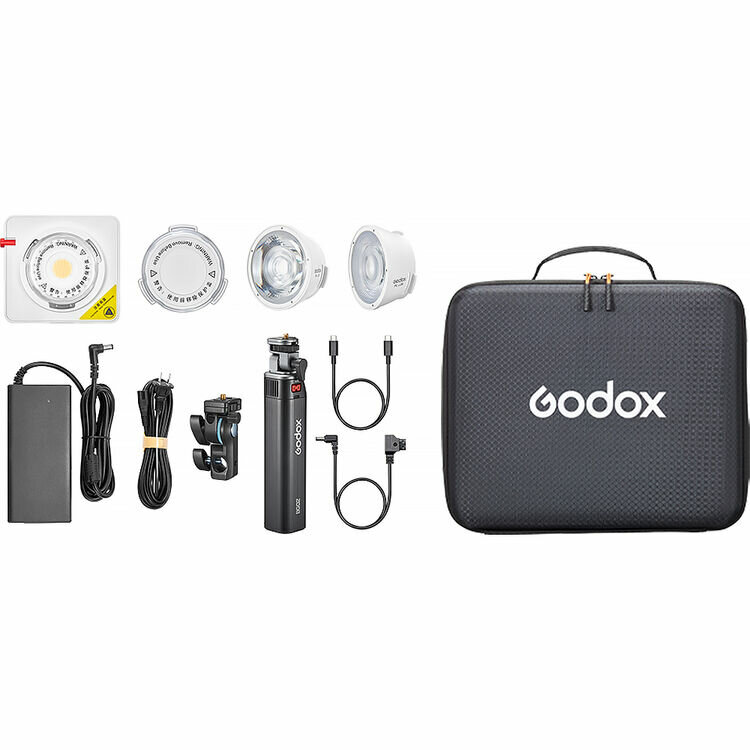 Осветитель светодиодный Godox ML100R Kit3 (с BG02) , RGB, арт .32836