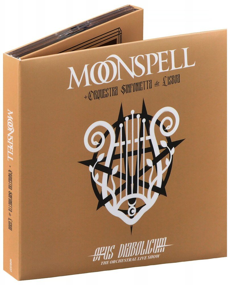 Moonspell & Orquestra Sinfonietta De Lisboa. Opus Diabolicum - The Orchestral Live Show (2 CD) (СД диск, Картонный бокс