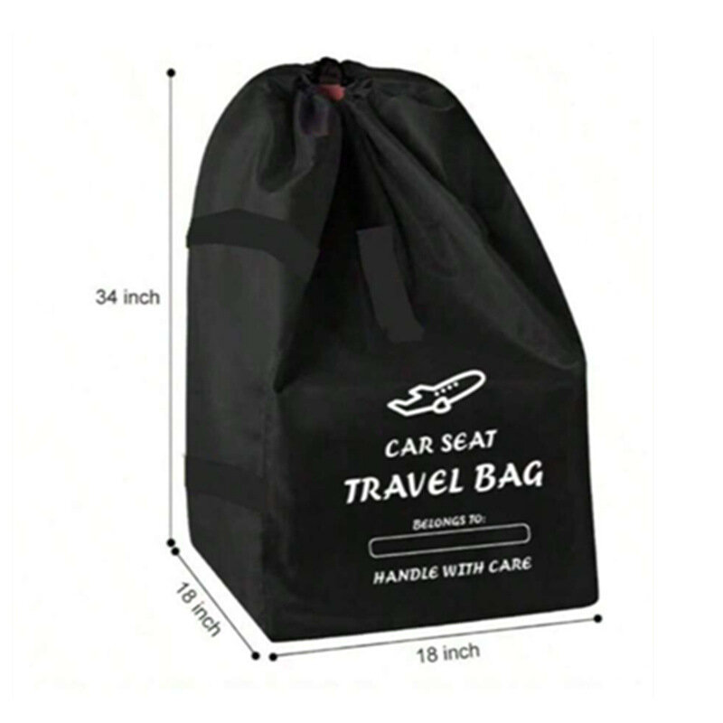 Большая сумка для хранения детской коляски, пылезащитный чехол для коляски-трости, универсальный аксессуар для переноски автокресла, дорожная сумка.