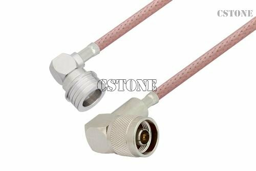 QN штыревой угловой к N штыревой угловой кабель используя RG142 коаксиальный