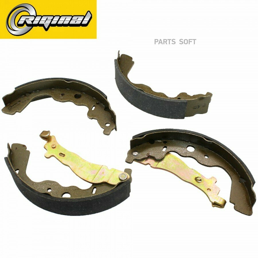 Колодки тормозные барабанные задние для а/м Lada Largus, Renault Logan Riginal 230 мм RIGINAL RG7701210109 | цена за 1 шт