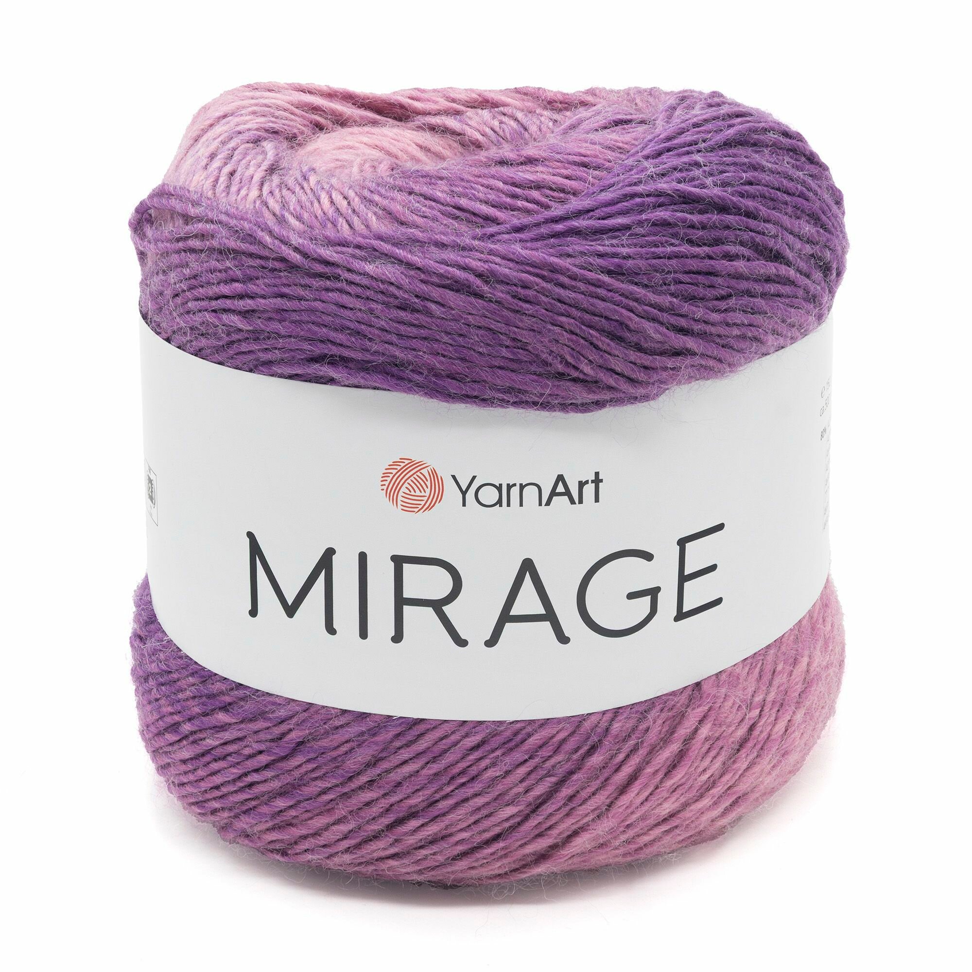 Пряжа YarnArt Mirage 5310 (3 мотка по 150г/500м) лиловый/пион