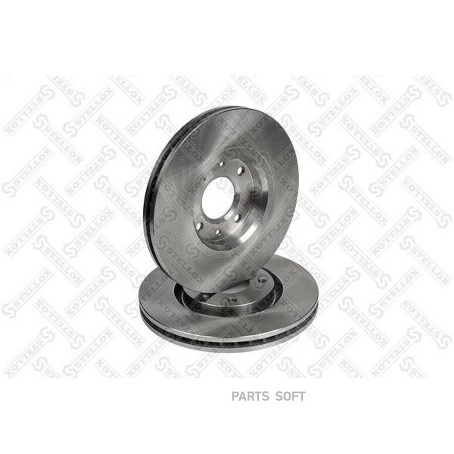 Диск тормозной передний Citroen Berlingo/C3/C4/C5/Xsara 1.4-2.0i/ STELLOX 60209964SX | цена за 1 шт