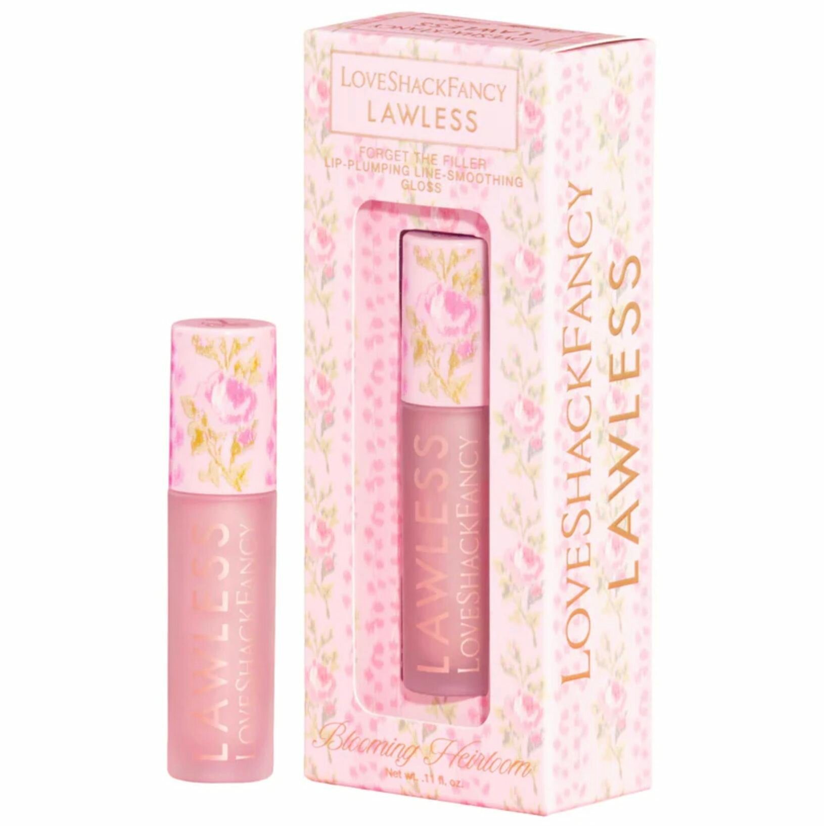 LAWLESS x LoveShackFancy Блеск для губ Lip Plumper Line (Blooming Heirloom)