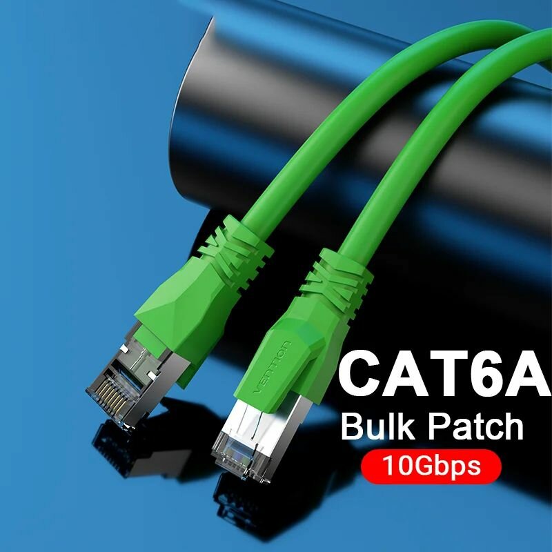 Кабель Ethernet Cat6A в бухте, 10 Гбит/с, SFTP, Cat 6A, патч-корд для ADSL PLC, серводвигатель, коммутатор Ethernet, сетевой провод RJ45 для ПК