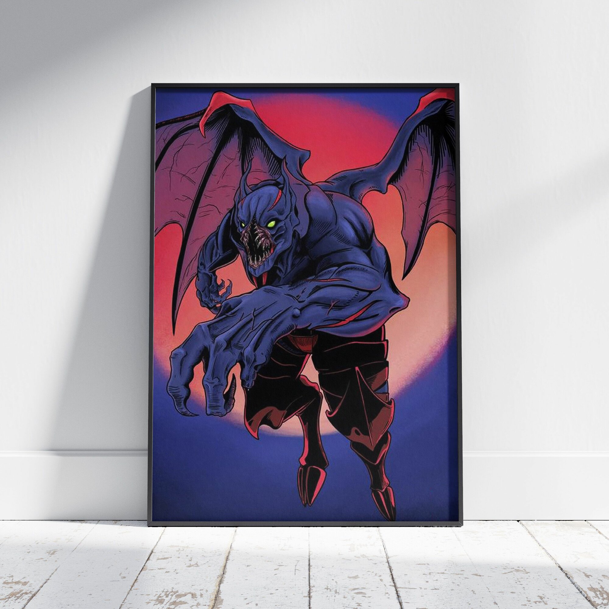 Плакат на стену для интерьера Dota 2 (Night Stalker 2) - Постер по игре формата A3 (30х42 см)